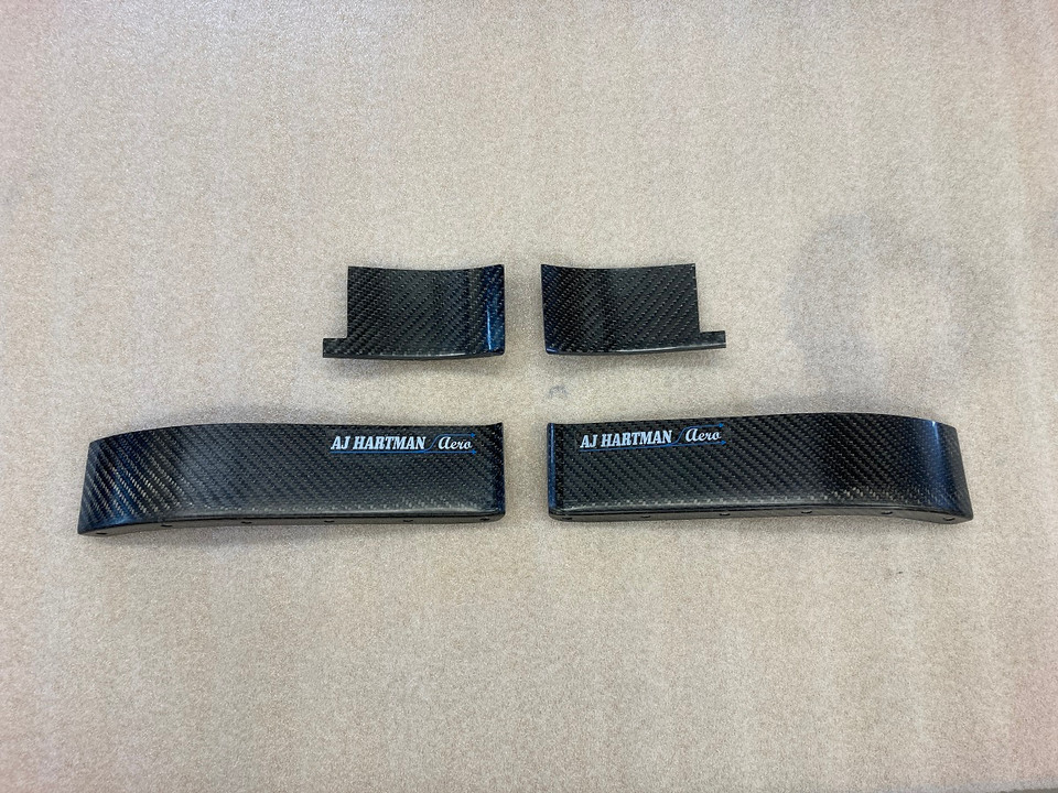 Low Drag Splitter Side Plates - AJ Hartman Aero