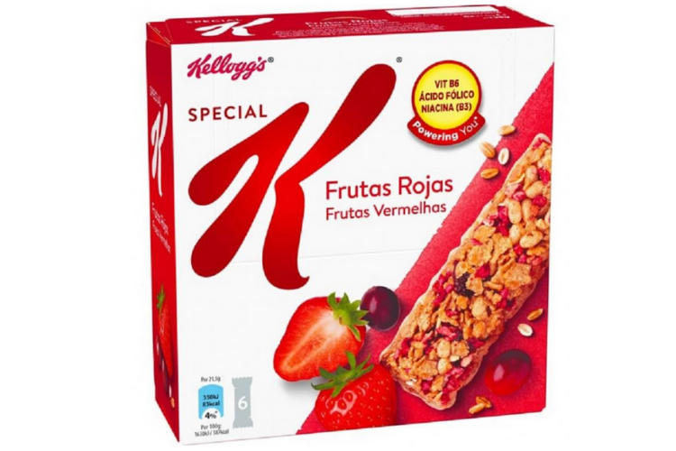 Kellogg's - Special K - Red Fruit Cereal Bars - 6 x 21.5 g