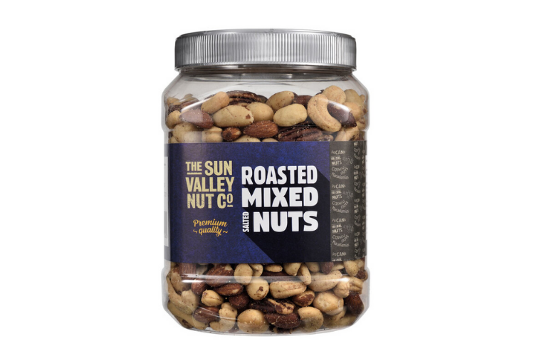 The Sun Valley Nut Co - Roasted Mixed Salted Nuts - 1.13Kg