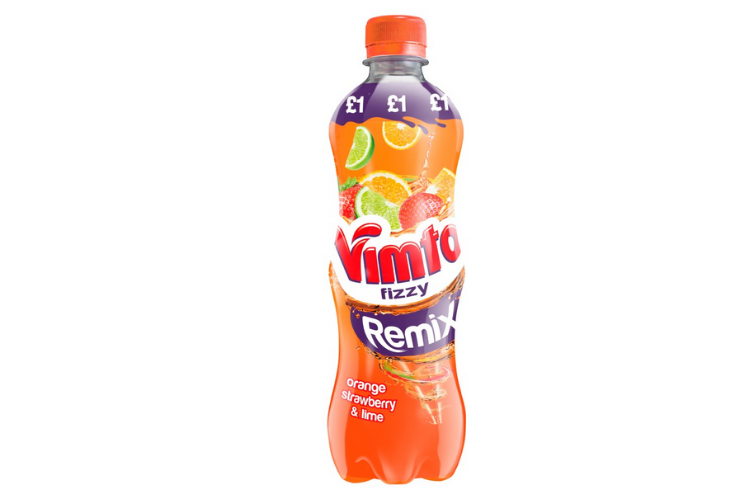 Vimto Fizzy - Remix - Orange, Strawberry & Lime - 500ml
