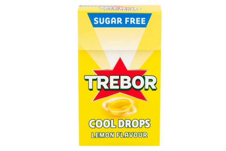 Trebor - Cool Drops - Lemon Flavour - 28g