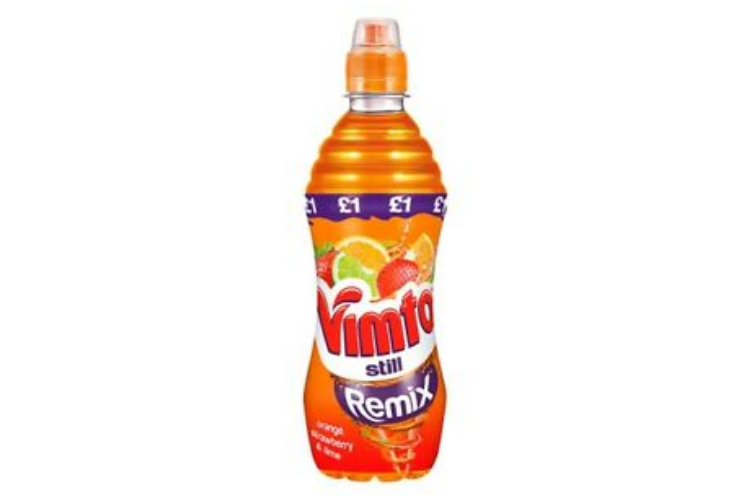 Vimto Still - Remix - Orange, Strawberry & Lime - 500ml.