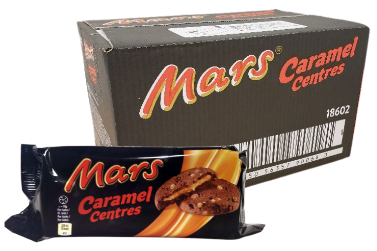 Box of Mars - Caramel Centre Cookies - 8 x 144g