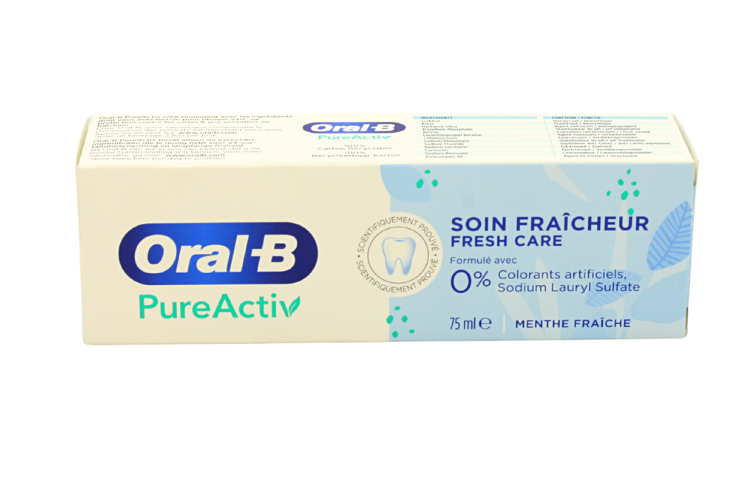 Oral B - Pure Active Toothpaste - Fresh Care - 75ml