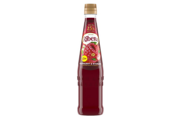 Ribena - Raspberry & Rhubarb - 600ml