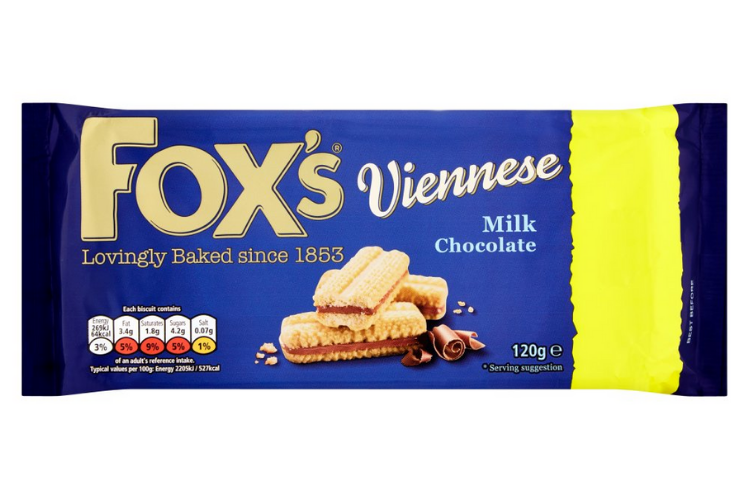 Fox's - Viennese Milk Chocolate Biscuit - 120g