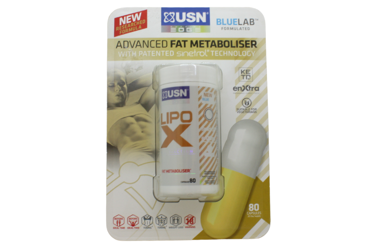 USN - Lipo X - Fat Metabolisher - 80 Capsules