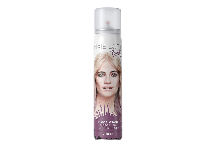 Pixie Lott Paint - 1-Day Wear - Spray on Hair Colour - Violet - 60ml ...
