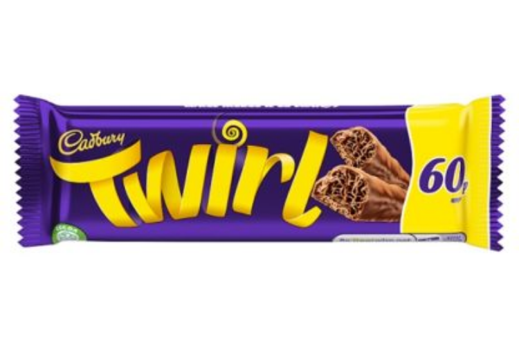 Cadbury - Twirl Chocolate Bar - 43g