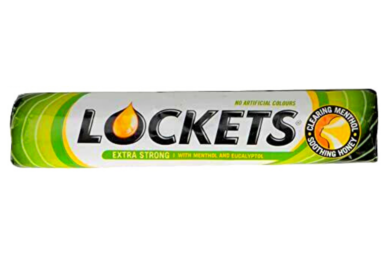 Lockets - Extra Strong with Menthol & Eucalyptol - 41g