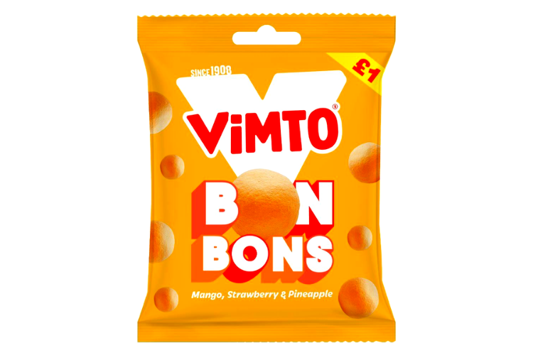 Vimto - Chewy Bon Bons - Mixed Fruit Flavoured - 165g