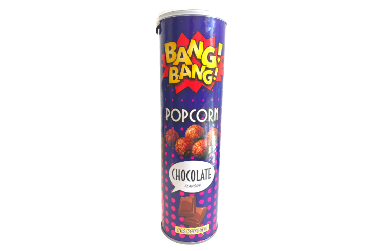 Eazy Pop - Bang! Bang! - Chocolate Flavour Popcorn - 85g - Best Before ...