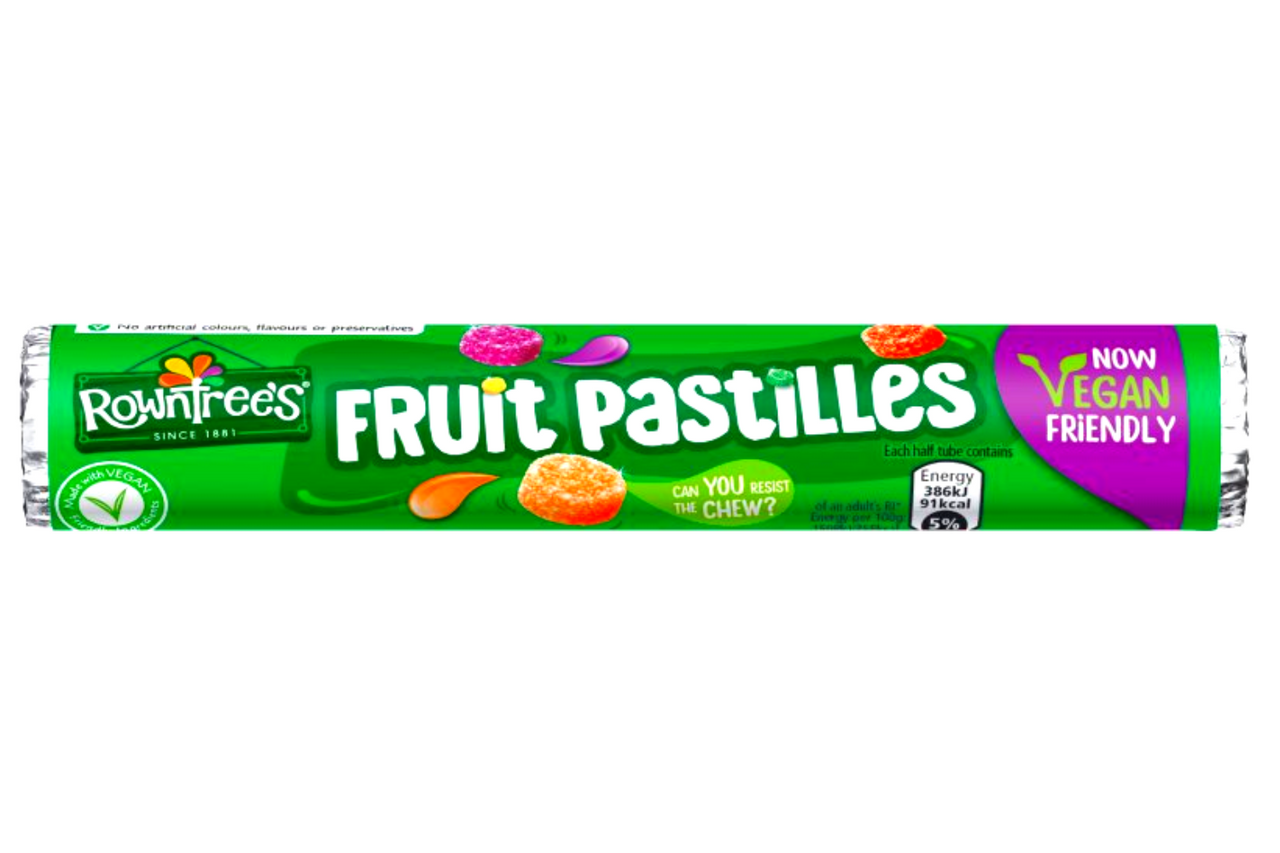 Rowntree's - Fruit Pastilles - Vegan - 50g - Best Before it's Gone Ltd