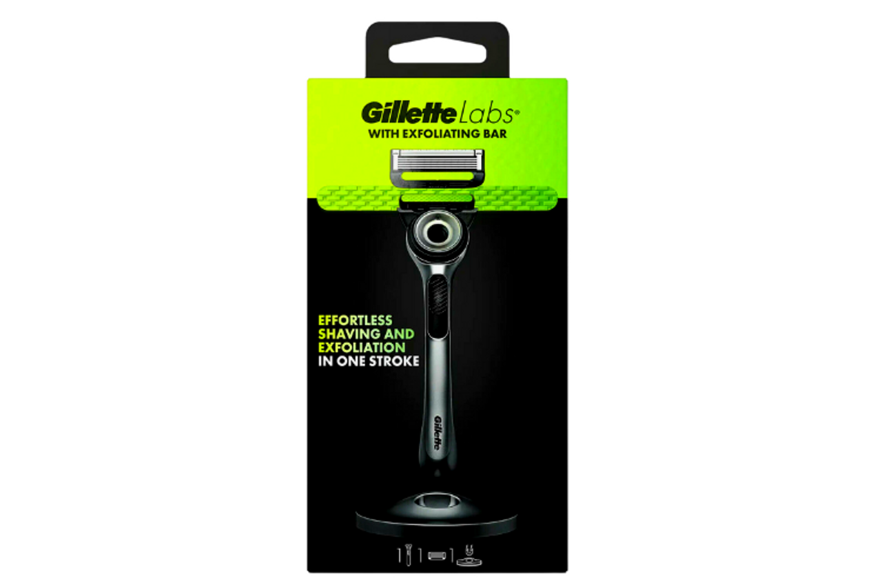 Gillette Labs With Exfoliating Razor With Magnetic Stand And 5 Blade