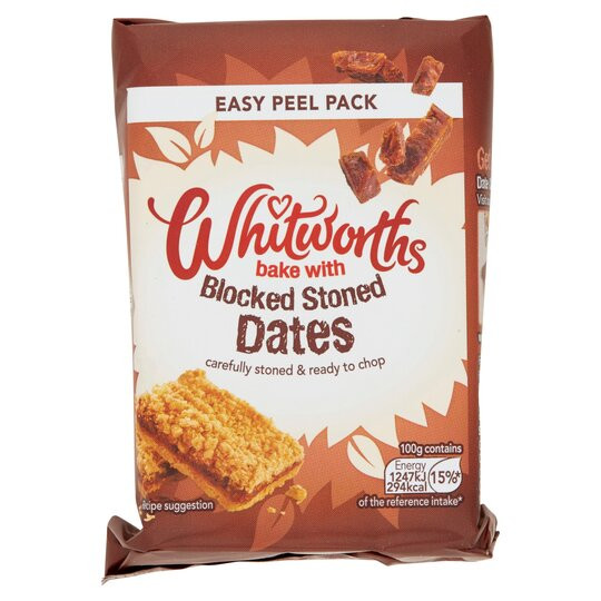 Whitworths - Blocked Stoned Dates - 350g