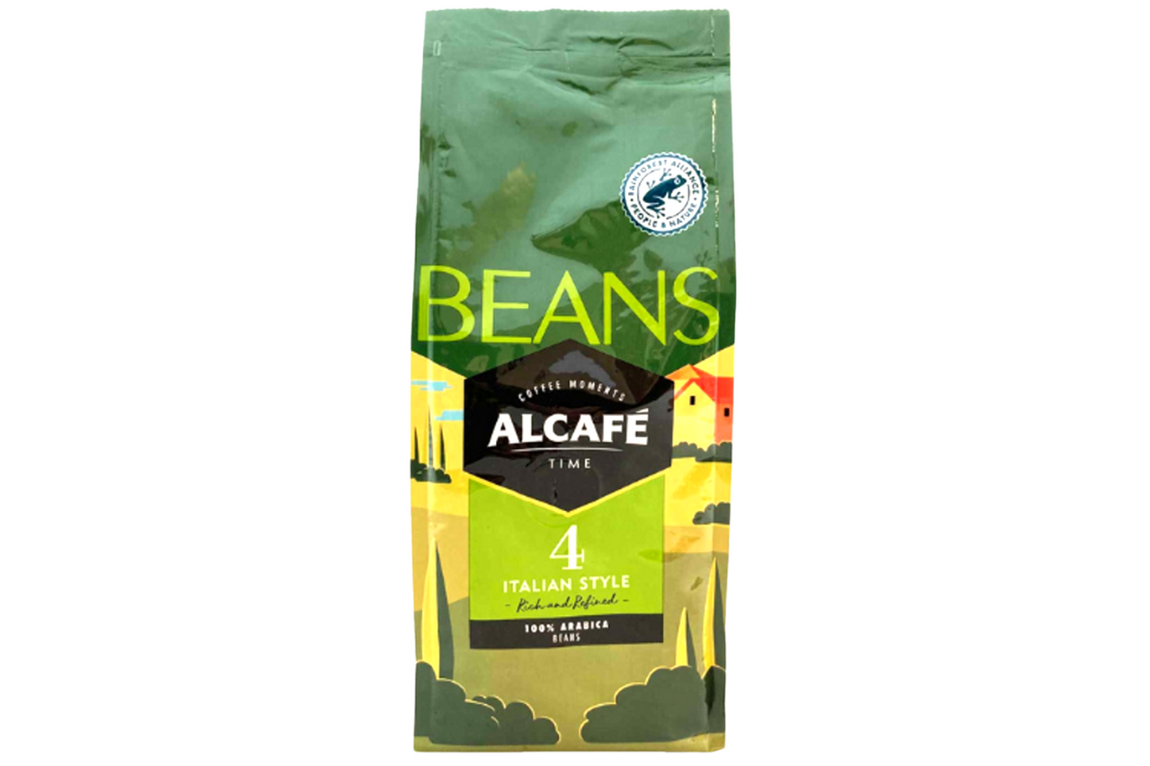 Alcafe - Italian Style - 4 - Arabica Coffee Beans - 227g