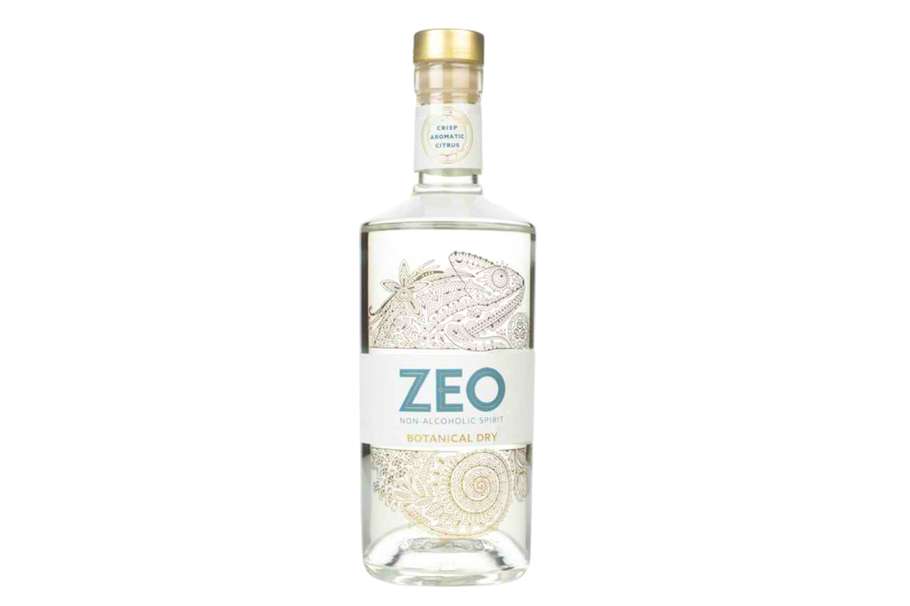 ZEO - Non-Alcoholic Spirit - Botanical Dry - Crisp Aromatic Citrus ...