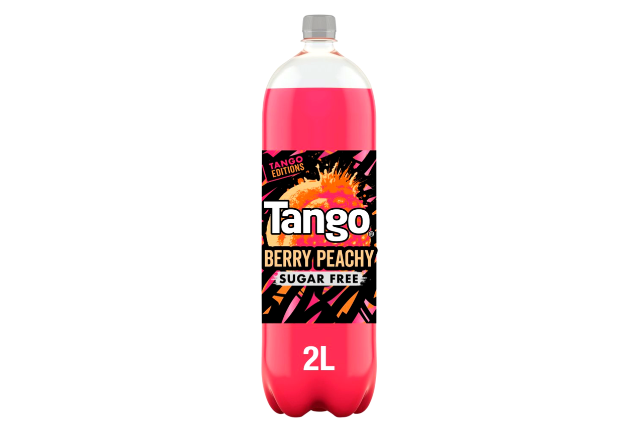 Tango - Berry Peachy - Sugar Free Carbonated Drink - 2L - Best Before ...
