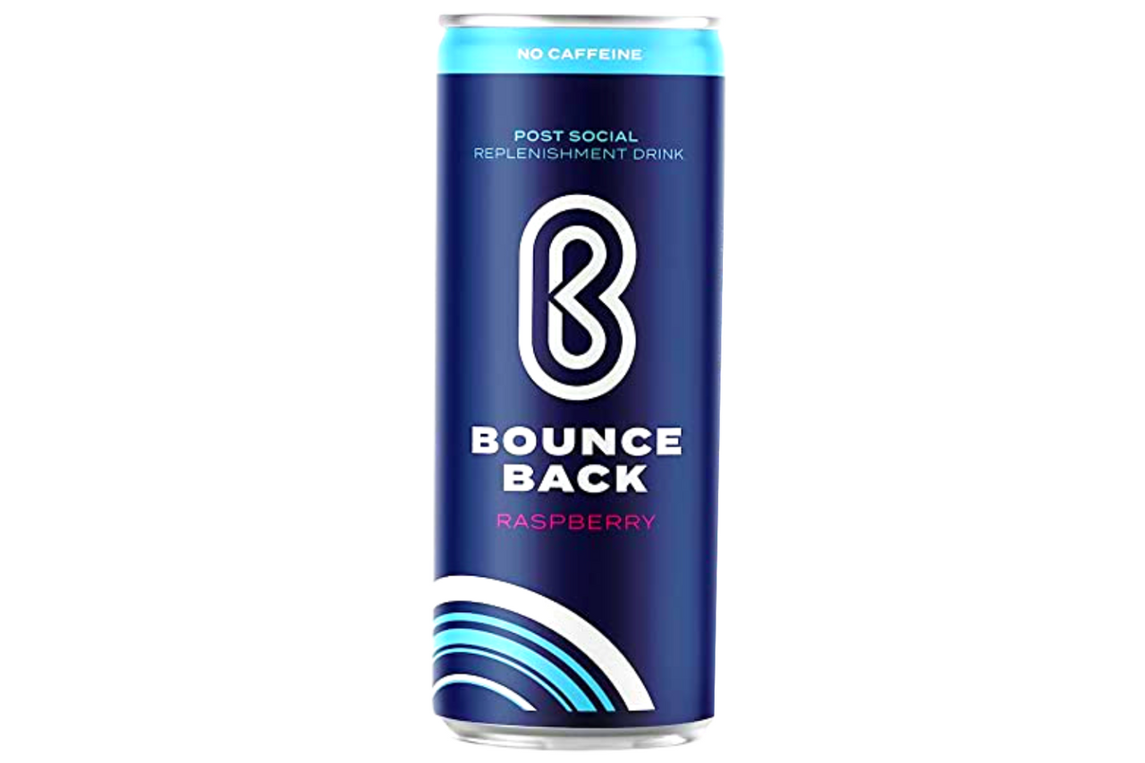 Bounce Back - Vitamin Replenishment Drink - No Caffeine - Raspberry ...