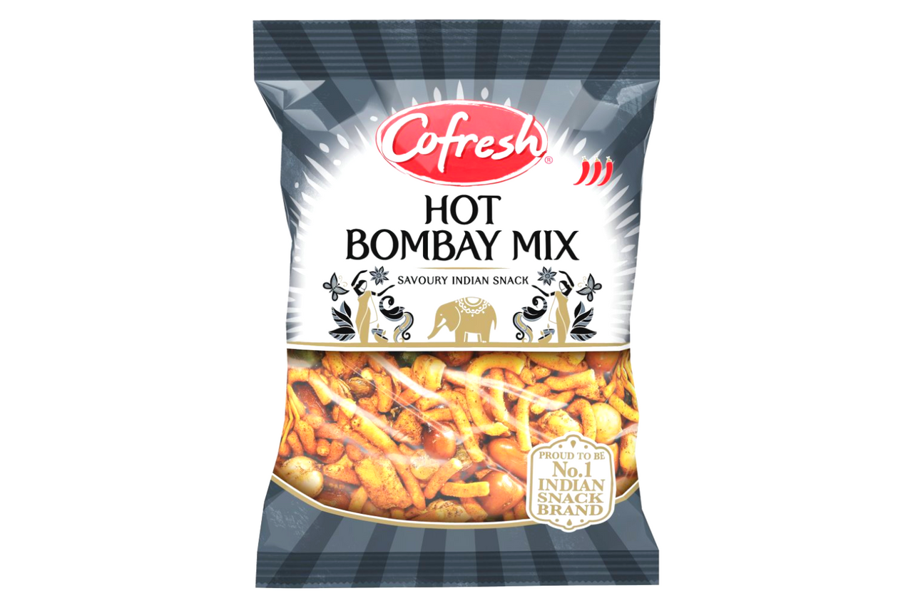 Cofresh - Hot Bombay Mix - Savoury Indian Snack - 325g - Best Before it ...