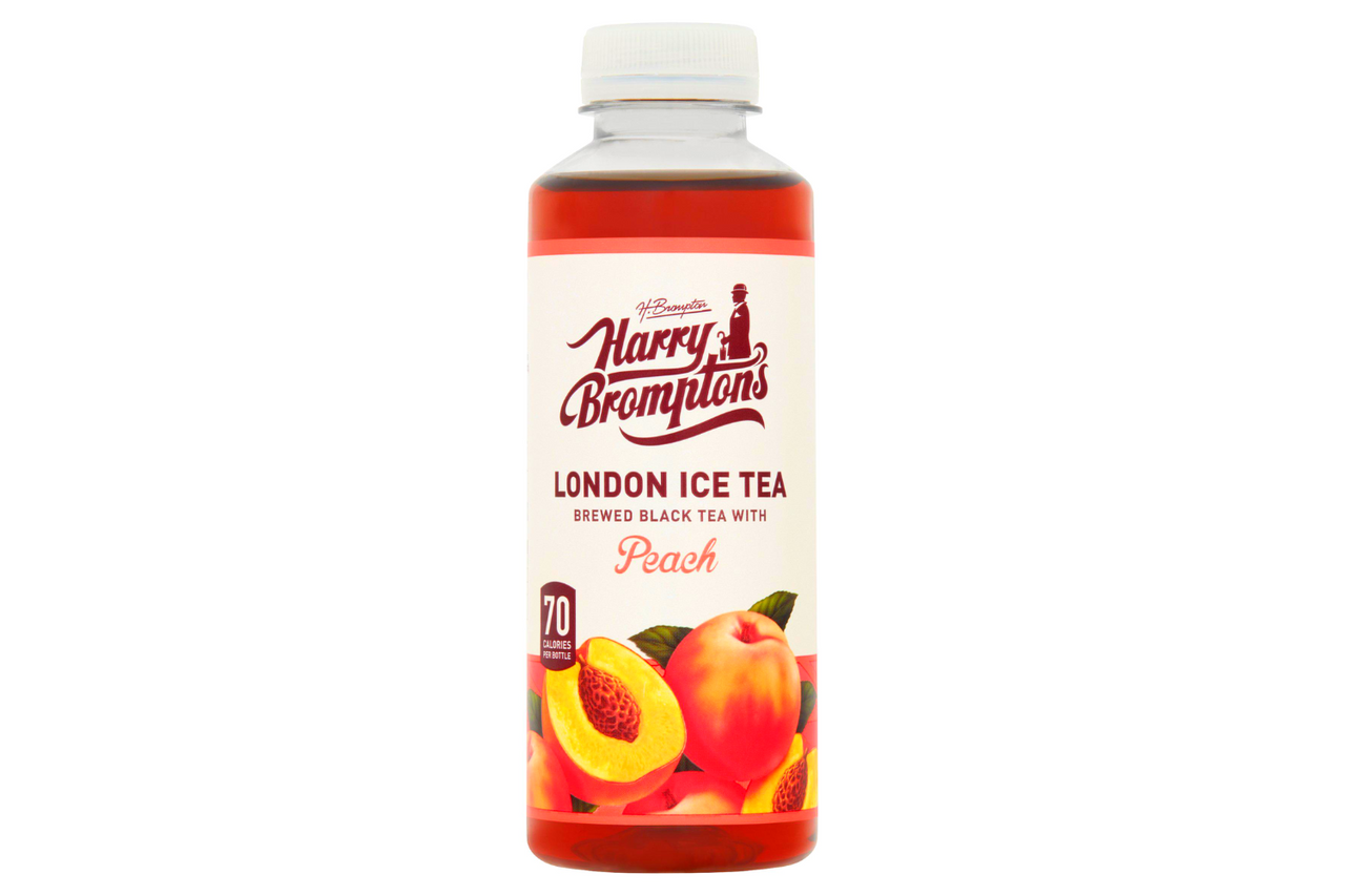 Harry Brompton's - London Ice Tea - Brewed Black Tea with Peach - 500ml ...