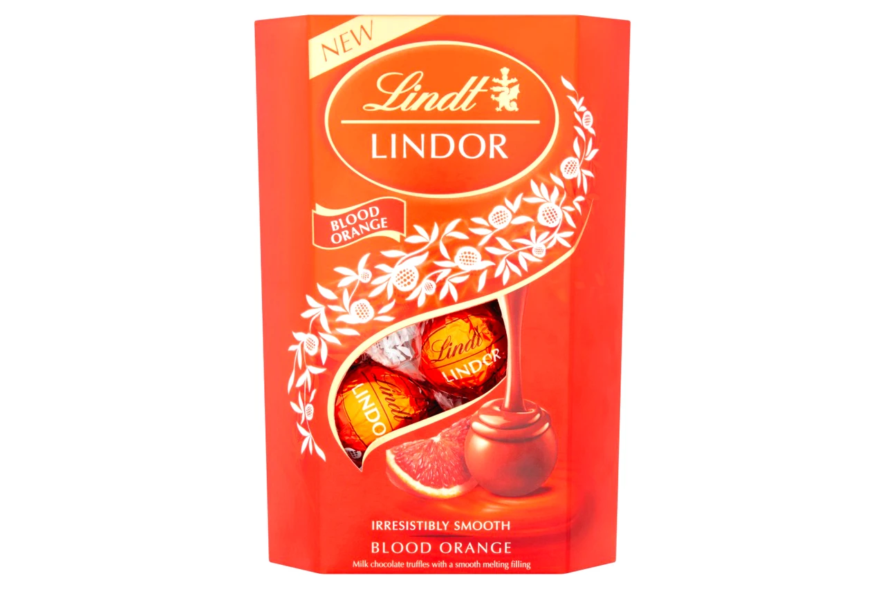 Lindt - Lindor - Blood Orange - Milk Chocolate Truffles - 200g - Best ...
