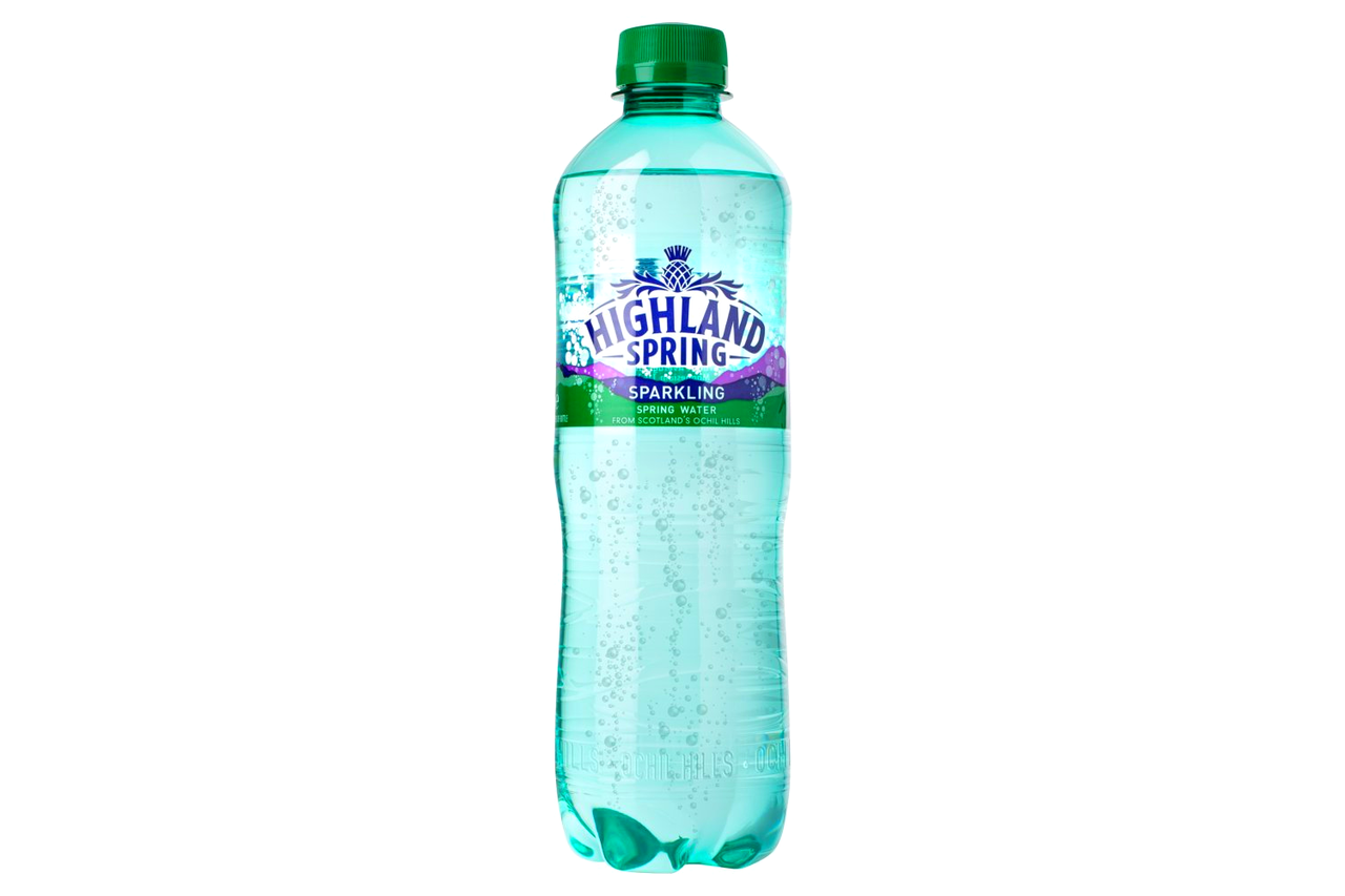 Highland Spring - Sparkling Spring Water - 500ml - Best Before it's ...