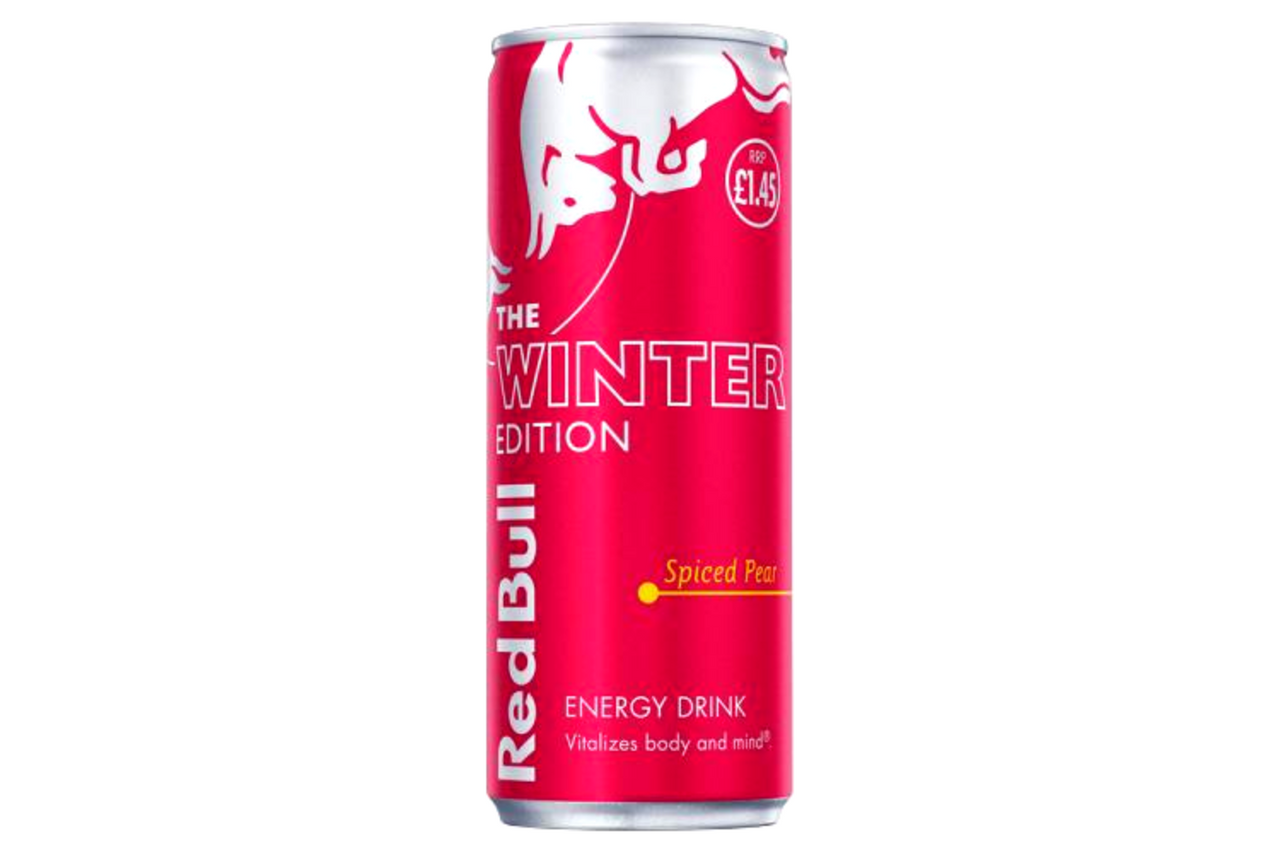 Red Bull - The Winter Edition - Spiced Pear Energy Drink - 250ml - Best ...