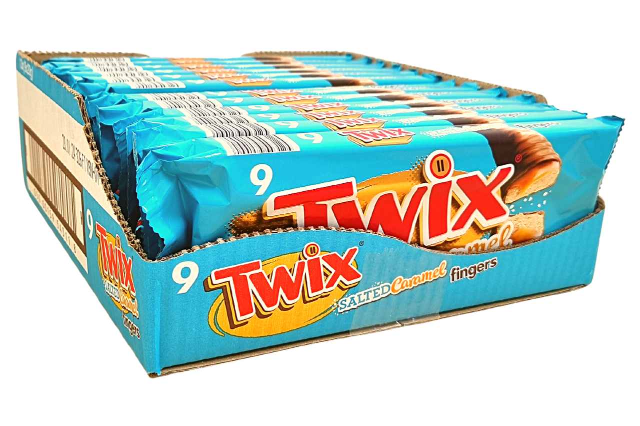 Box of Twix - Salted Caramel Fingers - 13 x (9 x 20g) - Best Before it ...