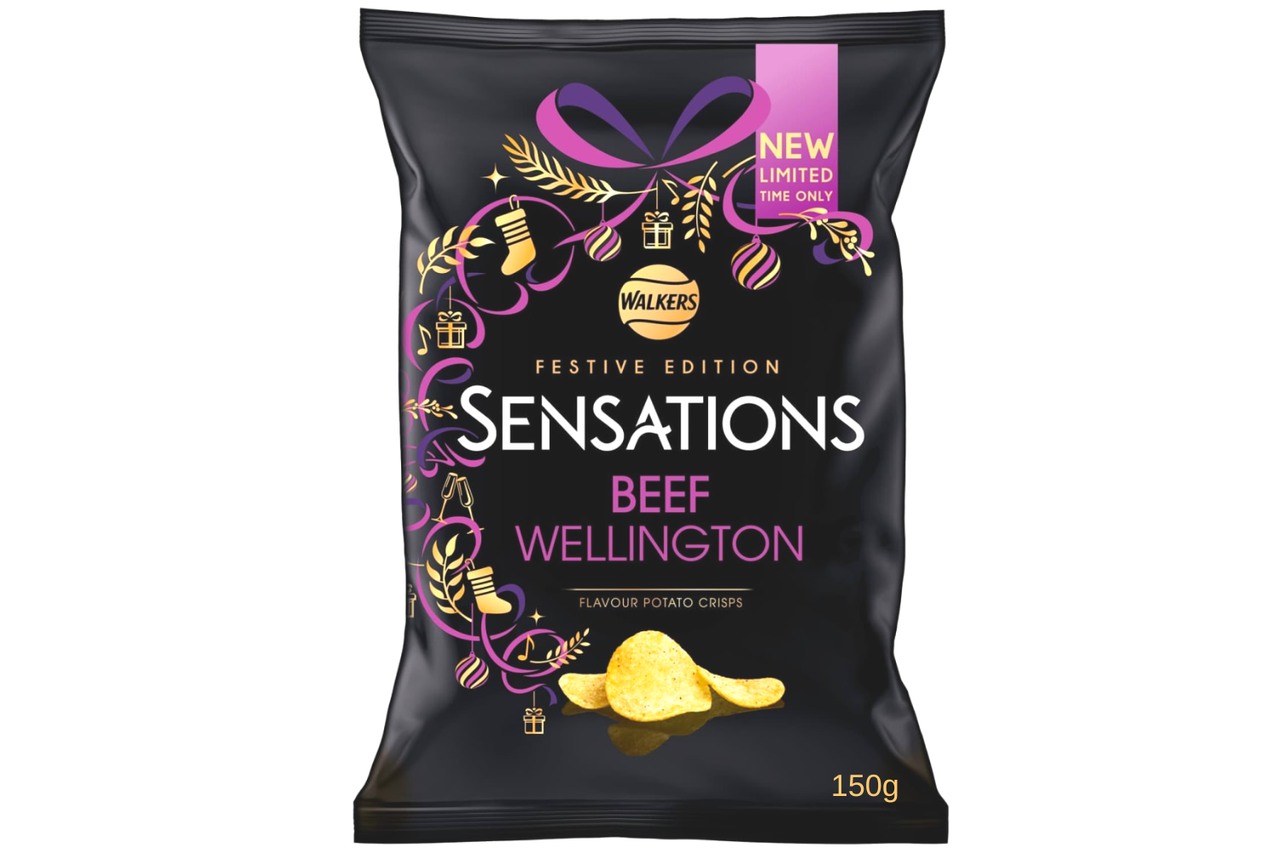 Walkers - Sensations - Beef Wellington Flavour Crisps - 150g - Best ...