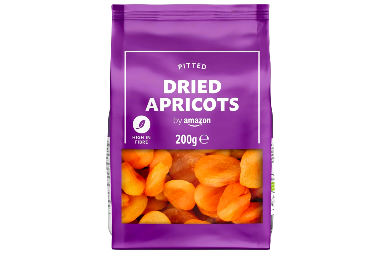 Pitted Dried Apricots by Amazon - 200g - Best Before it's Gone Ltd