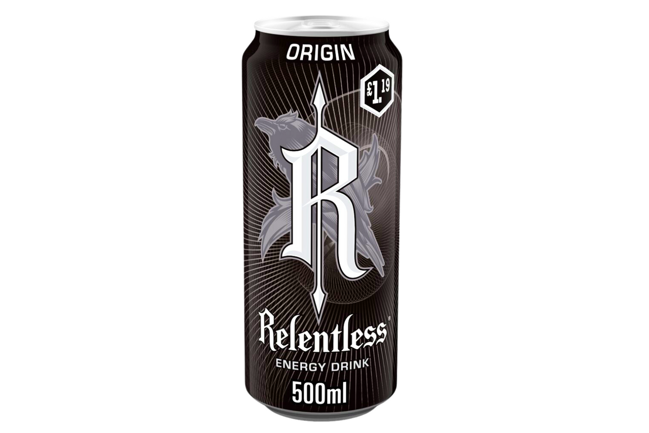 Relentless - Origin - Energy Drink - 500ml - Best Before it's Gone Ltd