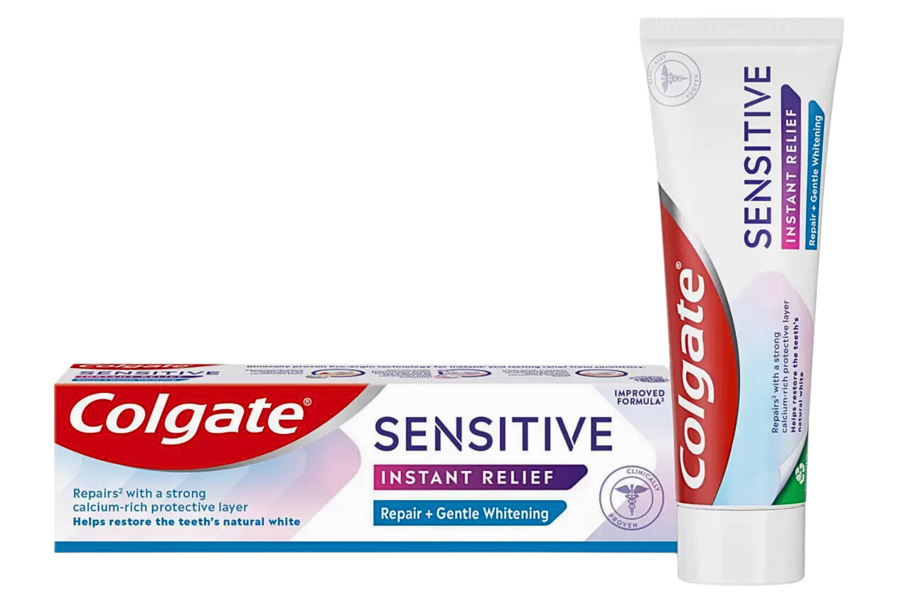 Colgate - Sensitive - Instant Relief Toothpaste - 75ml - Best Before it ...