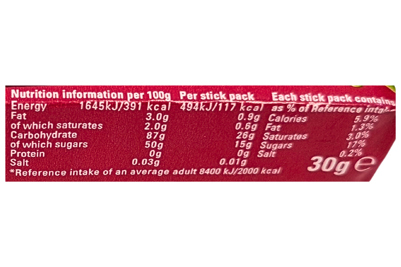 Chewits - Cherry Flavour Sweets - 30g - Best Before it's Gone Ltd