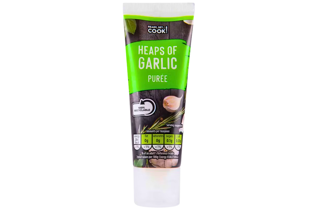 Ready, Set, Cook! - Heaps of Garlic - Purée - Suitable for Vegans - 75g ...