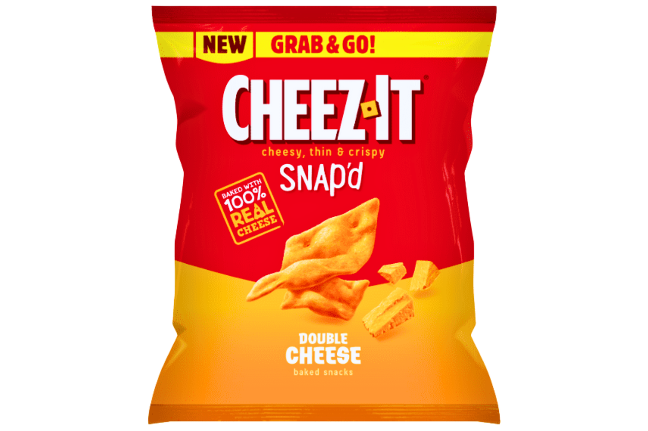 Cheez-It - Snap'd - Double Cheese Baked Snacks - 40g - Best Before it's ...