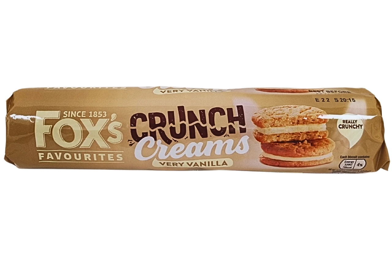 Fox's Favourites - Crunch Creams - Very Vanilla Biscuits - 200g - Best ...