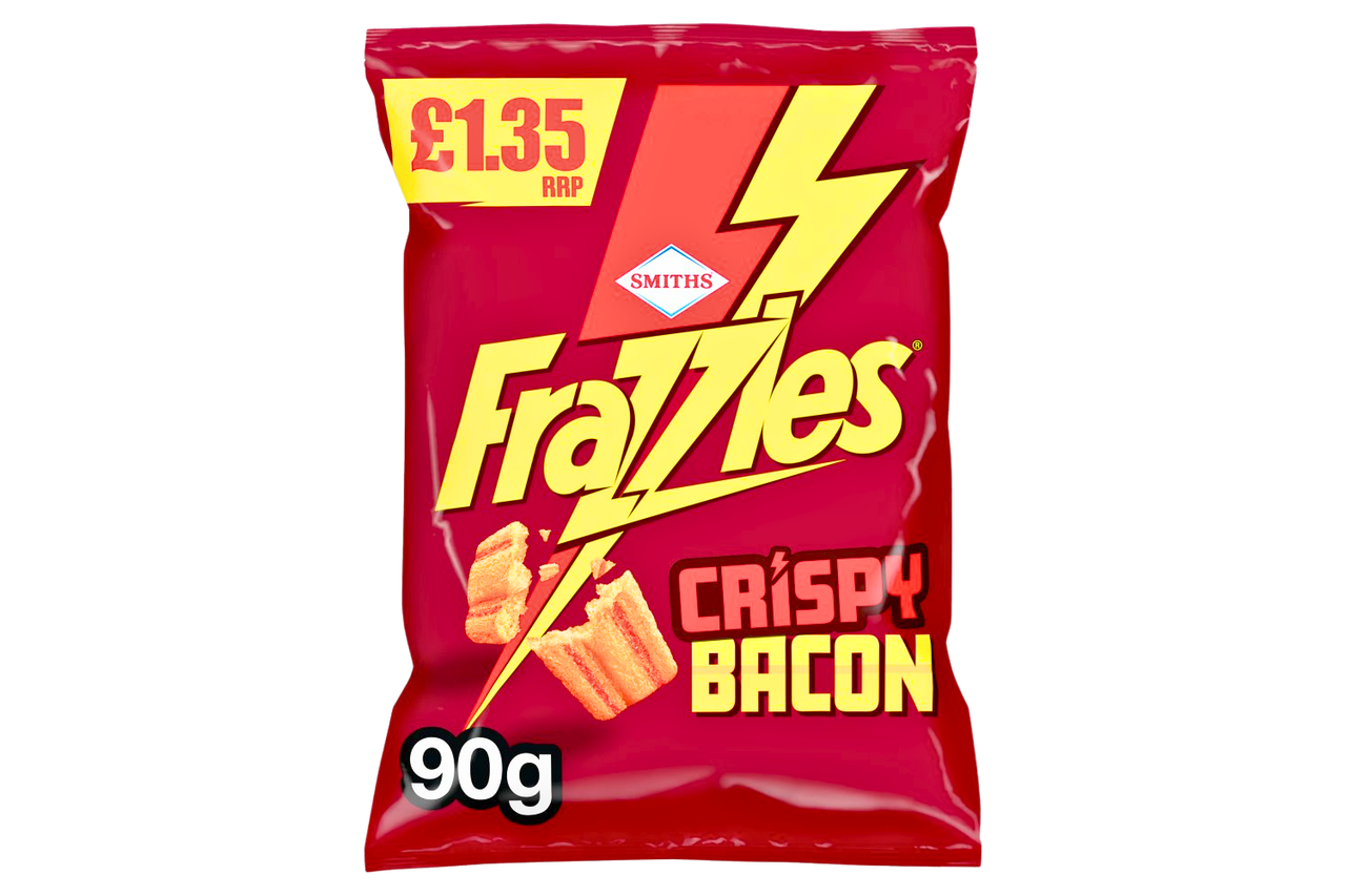 Smiths - Frazzles - Crispy Bacon Flavour Corn Snacks - 90g - Best ...