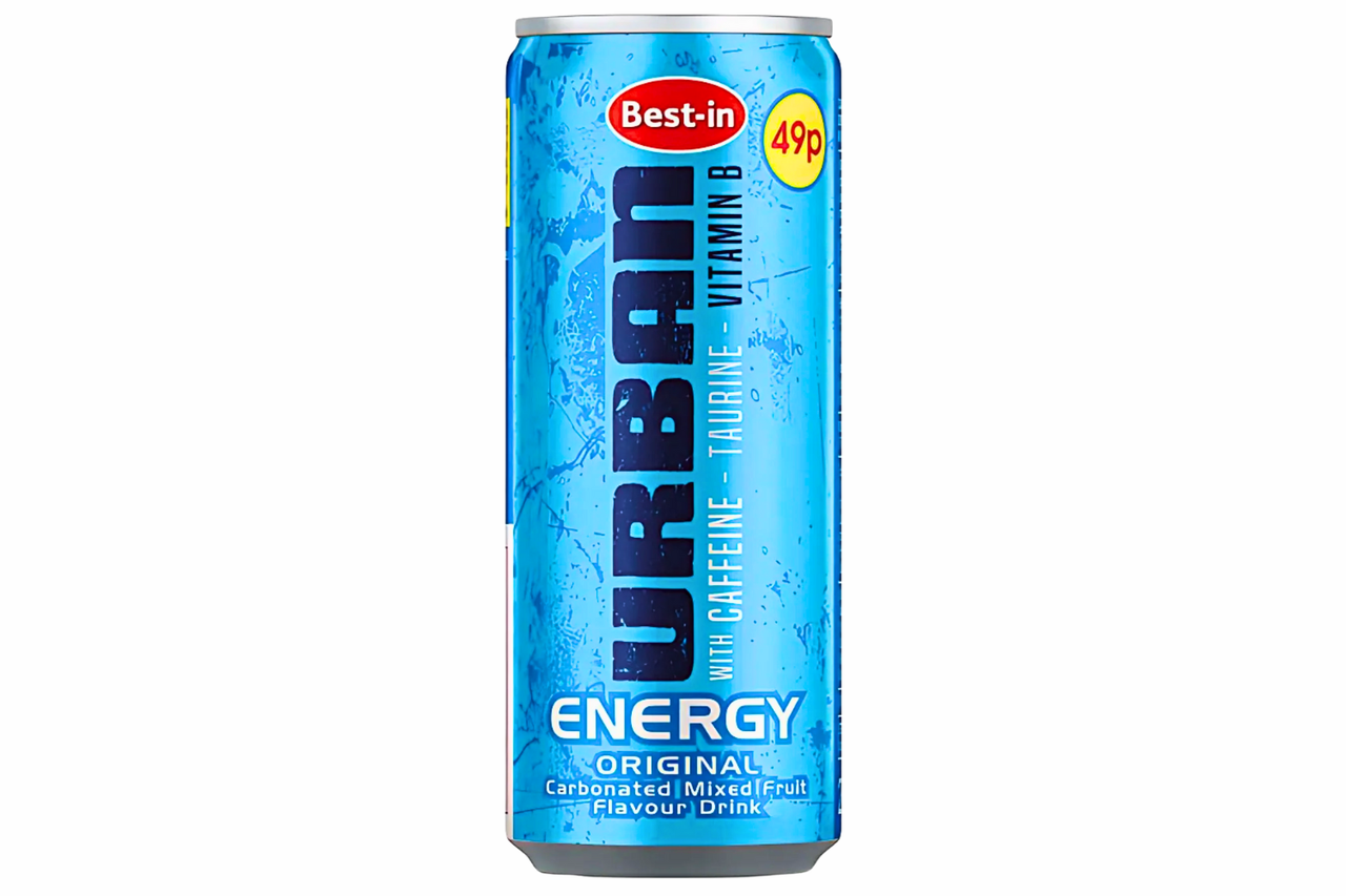 Best-in - Urban Energy Drink - Original - Mixed Fruit Flavour Drink ...