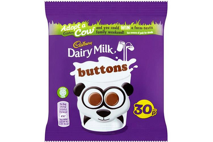 Cadbury - Dairy Milk Buttons - 14.4g.