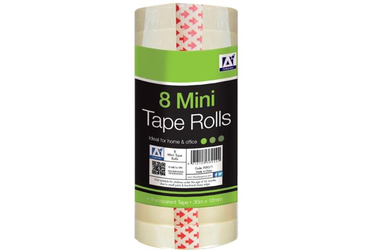 8 Mini Tape Rolls