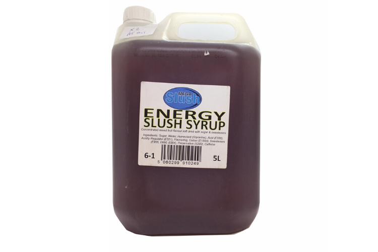 Mega Slush - Energy Slush Syrup - 5L