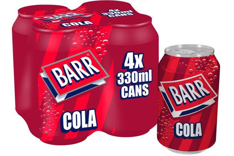 Barr - Cola - 4 x 330ml