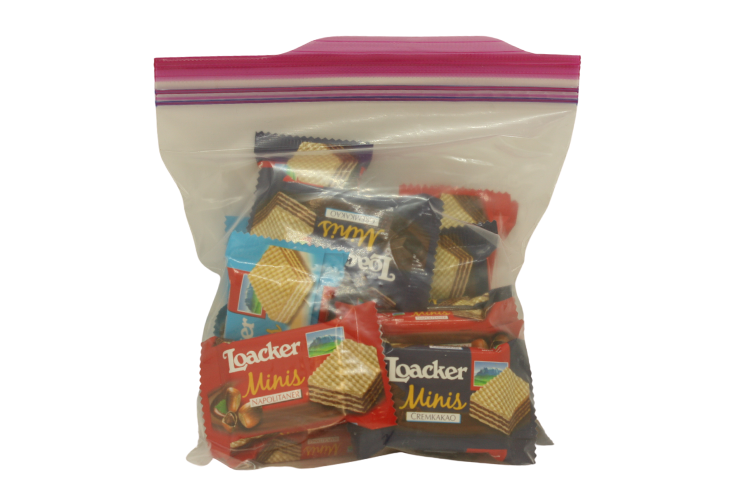 Bag Of Loacker Waffer Minis - 15 Pcs