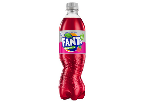 Fanta - Zero Sugar - Raspberry - 500ml