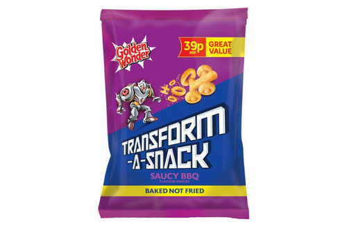 Golden Wonder - Transform Snacks - Saucy BBQ - 30g