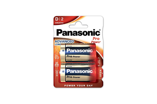 Panasonic - D2 Alkaline Batteries - 2 Batteries - Best Before it's Gone Ltd