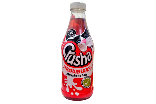 Crusha - Strawberry Milkshake Mix - 1l. - Best Before it's Gone Ltd