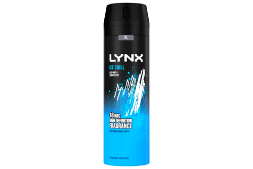 Lynx - Ice Chill - Iced Mint & Lemon Scent - Deodorant Bodyspray ...