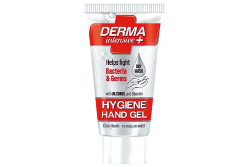 Derma Intensive + - Hygiene Hand Gel with Alcohol and Glycerin - 50ml ...